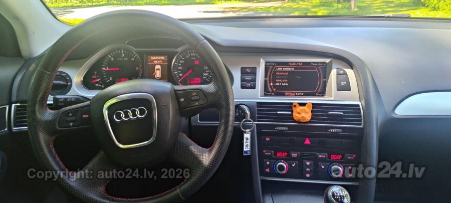 Melns Audi A6 2008 Tallina, ar dzinēja tilpumu 2.00 L un nobraukumu 330 tūkst. km par 3500 €, foto 8 vietnē AUTOMOTO.COM.LV