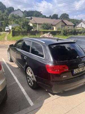 Melns Audi A6 2008 Viļņa, ar dzinēja tilpumu 2.70 L un nobraukumu 296 tūkst. km par 4000 €, foto 3 vietnē AUTOMOTO.COM.LV