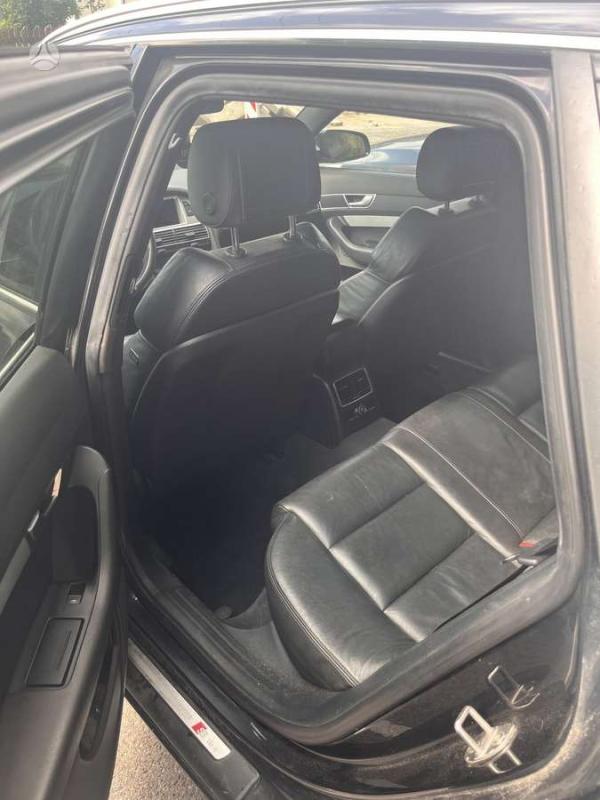 Melns Audi A6 2008 Viļņa, ar dzinēja tilpumu 2.70 L un nobraukumu 296 tūkst. km par 4000 €, foto 6 vietnē AUTOMOTO.COM.LV