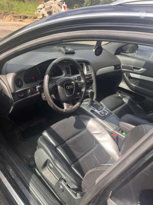 Melns Audi A6 2008 Viļņa, ar dzinēja tilpumu 2.70 L un nobraukumu 296 tūkst. km par 4000 €, foto 9 vietnē AUTOMOTO.COM.LV