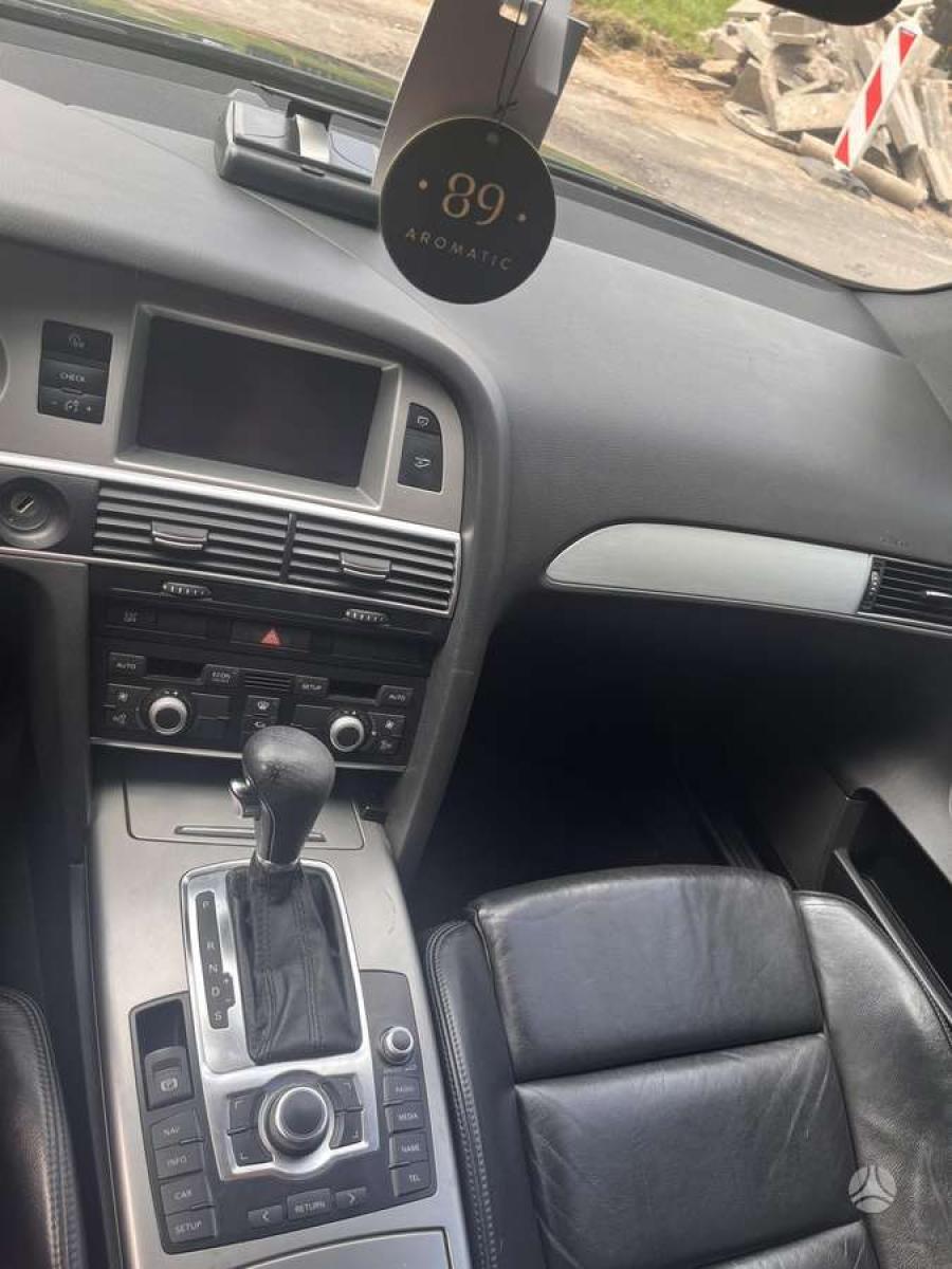 Melns Audi A6 2008 Viļņa, ar dzinēja tilpumu 2.70 L un nobraukumu 296 tūkst. km par 4000 €, foto 12 vietnē AUTOMOTO.COM.LV
