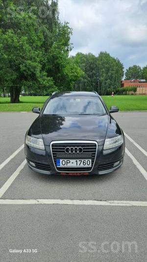 Black Audi A6 2008 in Riga, with an engine capacity of 3.00 L and mileage of 356 thousand km for 5000 €, photo  on AUTOMOTO.COM.LV
