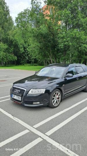 Black Audi A6 2008 in Riga, with an engine capacity of 3.00 L and mileage of 356 thousand km for 5000 €, photo 3 on AUTOMOTO.COM.LV