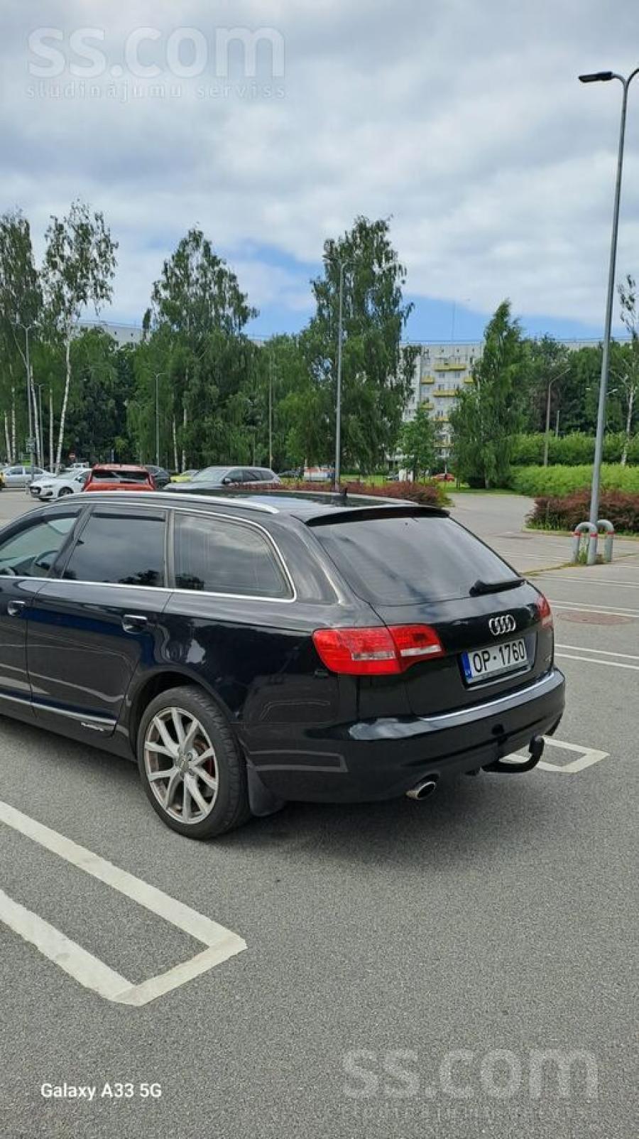 Black Audi A6 2008 in Riga, with an engine capacity of 3.00 L and mileage of 356 thousand km for 5000 €, photo 5 on AUTOMOTO.COM.LV
