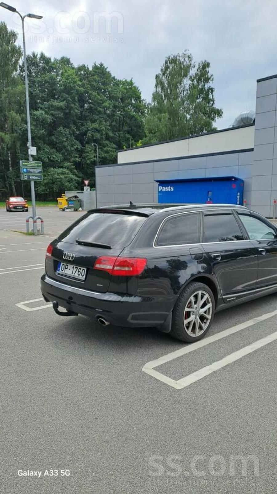 Black Audi A6 2008 in Riga, with an engine capacity of 3.00 L and mileage of 356 thousand km for 5000 €, photo 6 on AUTOMOTO.COM.LV