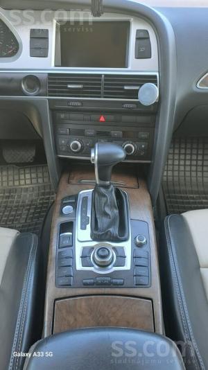 Black Audi A6 2008 in Riga, with an engine capacity of 3.00 L and mileage of 356 thousand km for 5000 €, photo 14 on AUTOMOTO.COM.LV