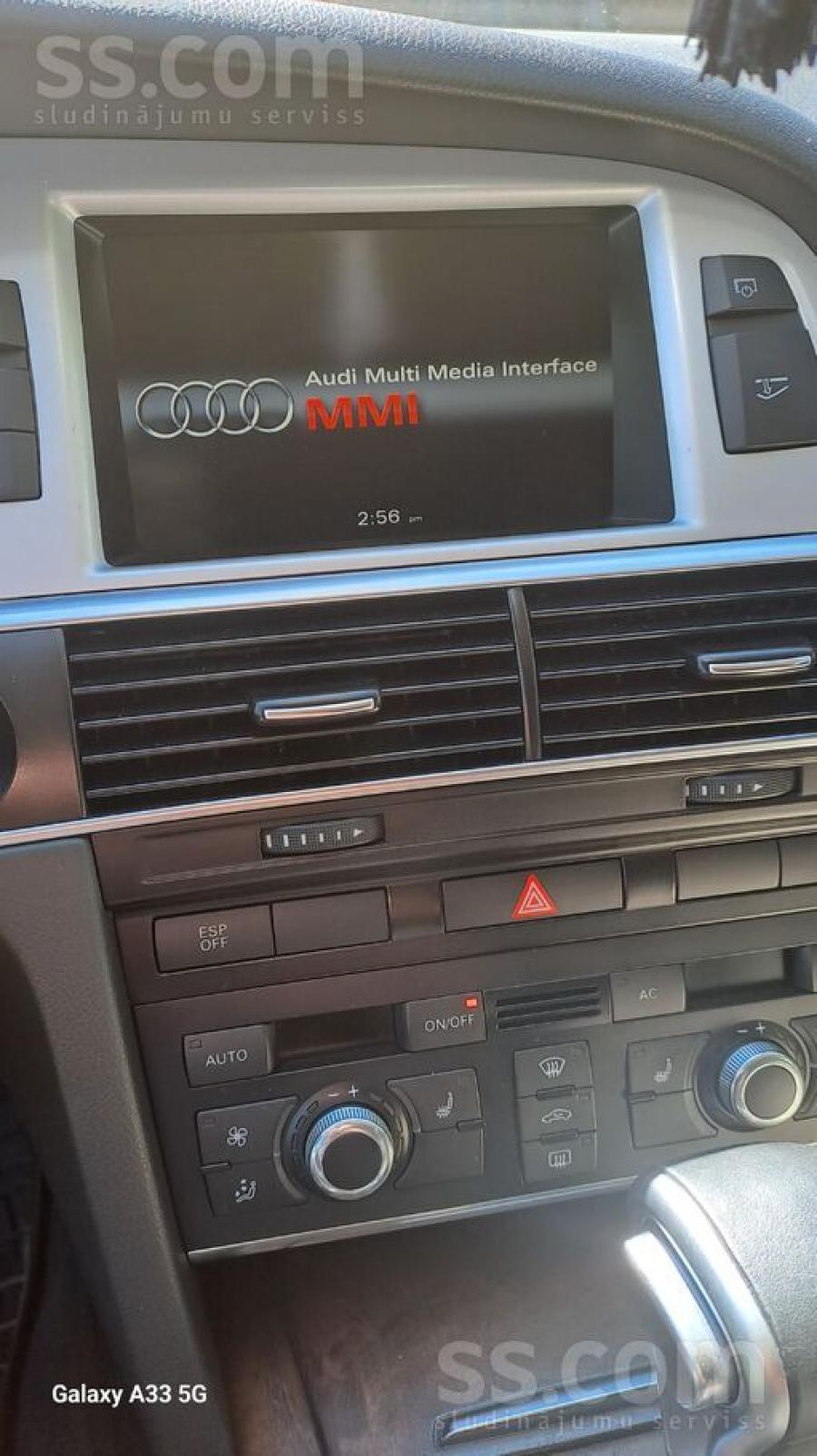 Black Audi A6 2008 in Riga, with an engine capacity of 3.00 L and mileage of 356 thousand km for 5000 €, photo 20 on AUTOMOTO.COM.LV