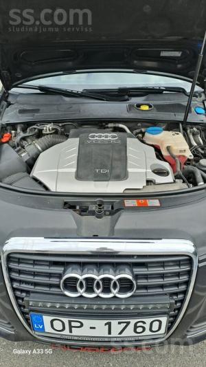 Black Audi A6 2008 in Riga, with an engine capacity of 3.00 L and mileage of 356 thousand km for 5000 €, photo 24 on AUTOMOTO.COM.LV
