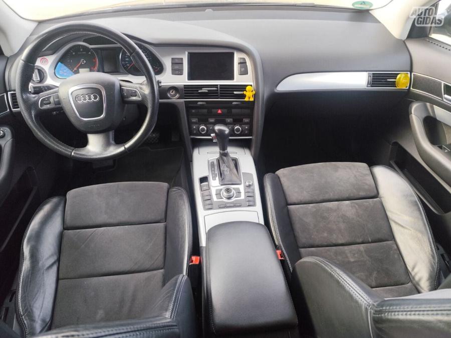 Melns Audi A6 2008 Šauļi, ar dzinēja tilpumu 2.70 L un nobraukumu 250 tūkst. km par 5800 €, foto 12 vietnē AUTOMOTO.COM.LV