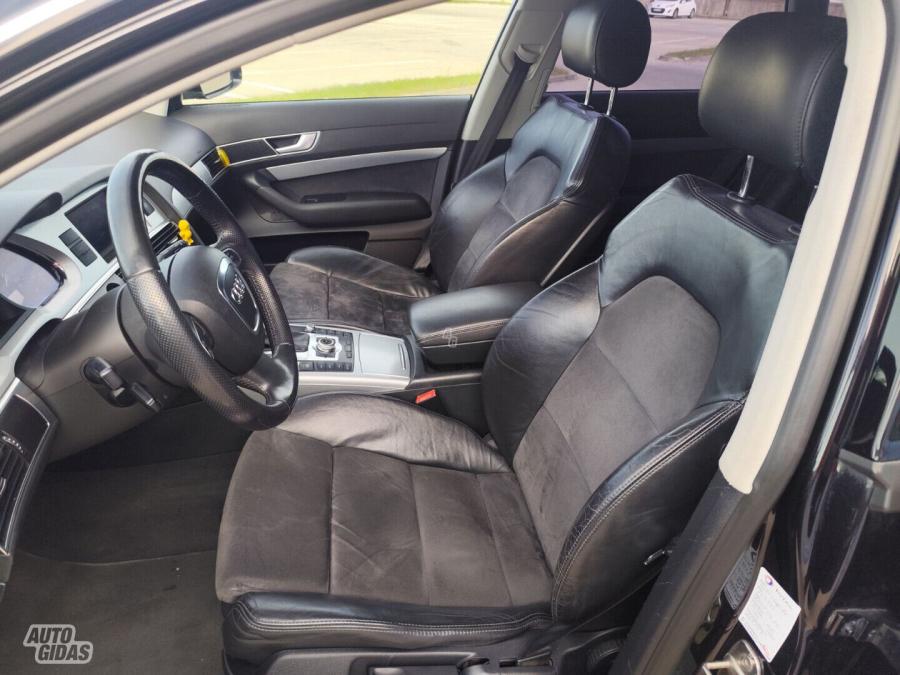 Melns Audi A6 2008 Šauļi, ar dzinēja tilpumu 2.70 L un nobraukumu 250 tūkst. km par 5800 €, foto 14 vietnē AUTOMOTO.COM.LV