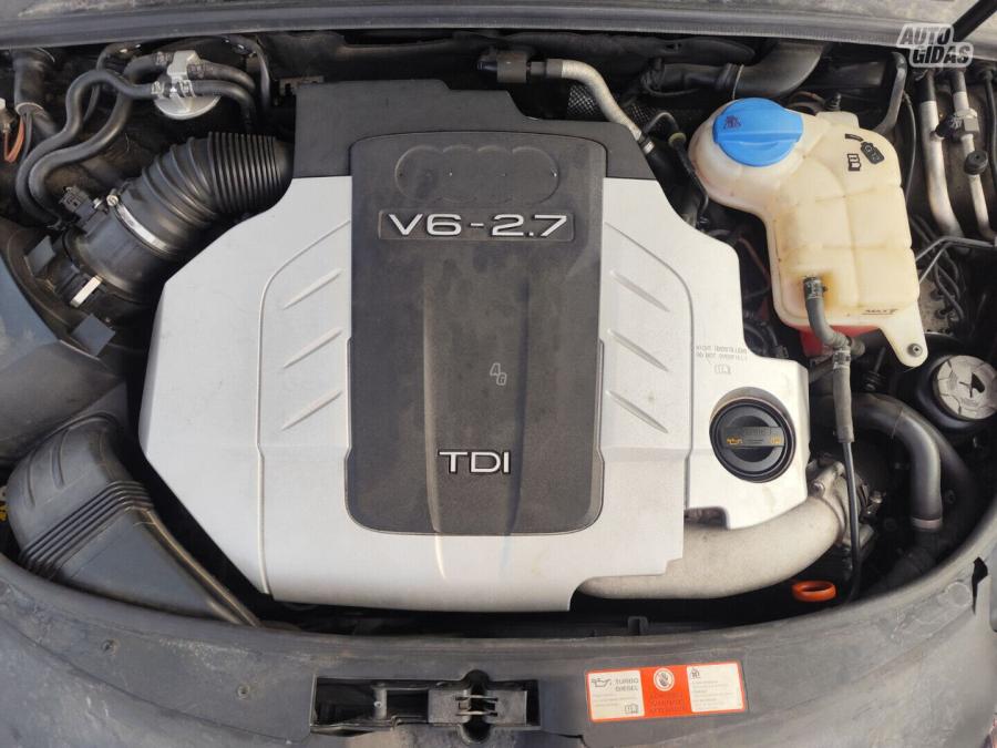 Melns Audi A6 2008 Šauļi, ar dzinēja tilpumu 2.70 L un nobraukumu 250 tūkst. km par 5800 €, foto 27 vietnē AUTOMOTO.COM.LV