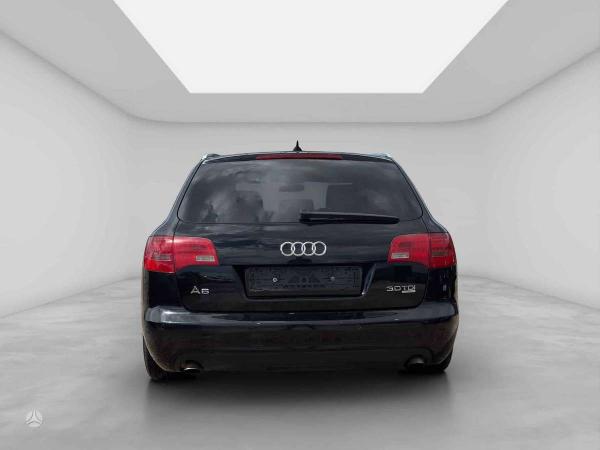 Melns Audi A6 2008 Kauņa, ar dzinēja tilpumu 3.00 L un nobraukumu 320 tūkst. km par 5990 €, foto 5 vietnē AUTOMOTO.COM.LV