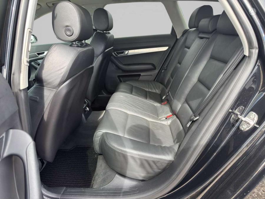 Black Audi A6 2008 in Kaunas, with an engine capacity of 3.00 L and mileage of 320 thousand km for 5990 €, photo 12 on AUTOMOTO.COM.LV