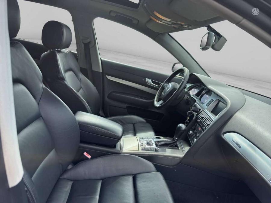 Black Audi A6 2008 in Kaunas, with an engine capacity of 3.00 L and mileage of 320 thousand km for 5990 €, photo 17 on AUTOMOTO.COM.LV