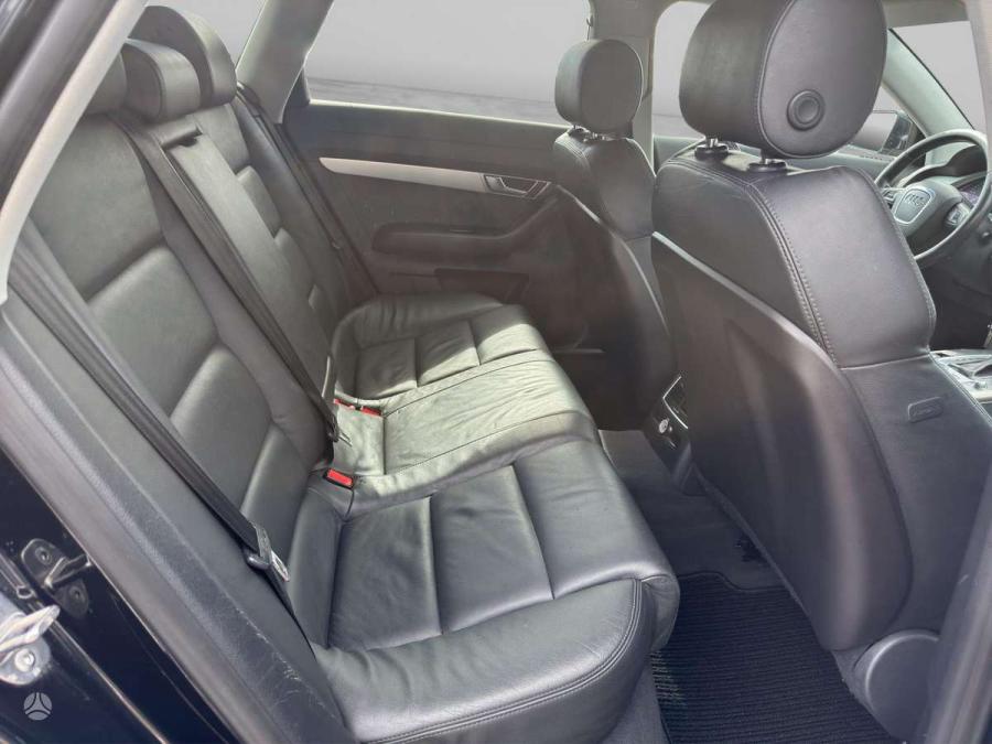Black Audi A6 2008 in Kaunas, with an engine capacity of 3.00 L and mileage of 320 thousand km for 5990 €, photo 18 on AUTOMOTO.COM.LV
