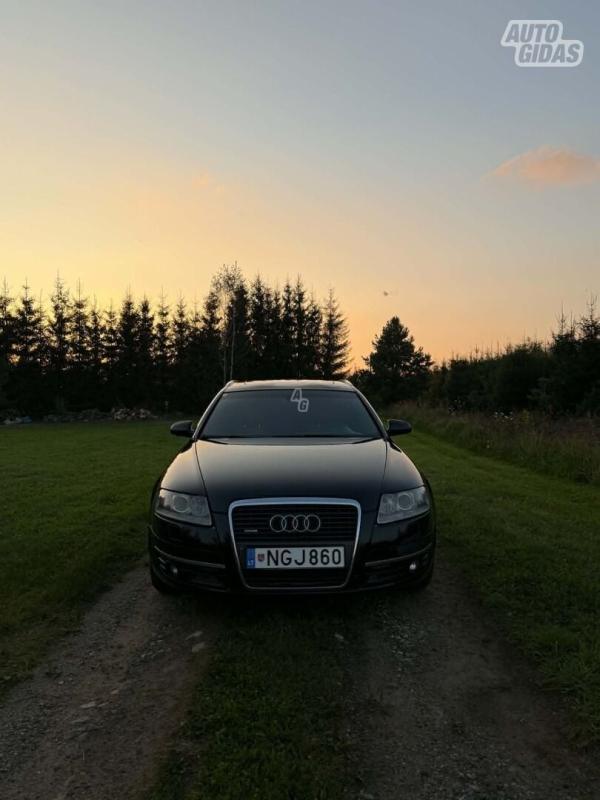 Melns Audi A6 2008 Viļņa, ar dzinēja tilpumu 3.00 L un nobraukumu 327 tūkst. km par 2850 €, foto 1 vietnē AUTOMOTO.COM.LV