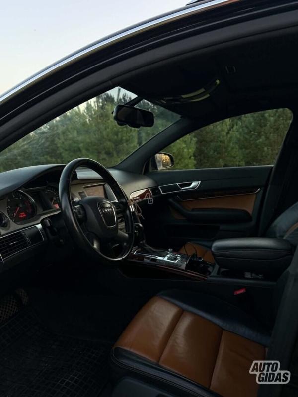 Melns Audi A6 2008 Viļņa, ar dzinēja tilpumu 3.00 L un nobraukumu 327 tūkst. km par 2850 €, foto 5 vietnē AUTOMOTO.COM.LV