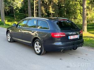 Black Audi A6 2008 in Riga, with an engine capacity of 2.70 L and mileage of 0 thousand km for 2899 €, photo 4 on AUTOMOTO.COM.LV