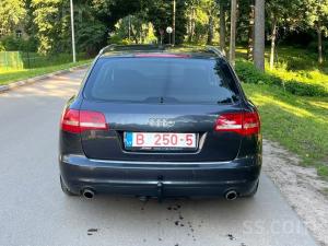 Black Audi A6 2008 in Riga, with an engine capacity of 2.70 L and mileage of 0 thousand km for 2899 €, photo 5 on AUTOMOTO.COM.LV