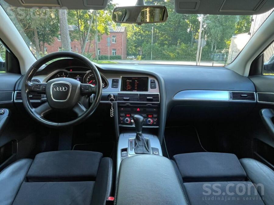 Black Audi A6 2008 in Riga, with an engine capacity of 2.70 L and mileage of 0 thousand km for 2899 €, photo 11 on AUTOMOTO.COM.LV