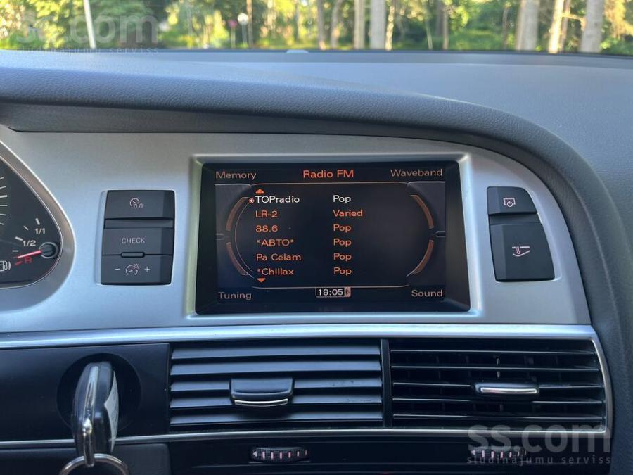 Black Audi A6 2008 in Riga, with an engine capacity of 2.70 L and mileage of 0 thousand km for 2899 €, photo 16 on AUTOMOTO.COM.LV