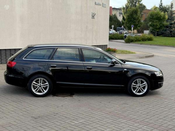 Melns Audi A6 2008 Viļņa, ar dzinēja tilpumu 2.00 L un nobraukumu 274 tūkst. km par 4400 €, foto 4 vietnē AUTOMOTO.COM.LV