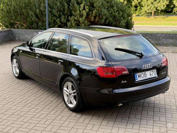 Melns Audi A6 2008 Viļņa, ar dzinēja tilpumu 2.00 L un nobraukumu 274 tūkst. km par 4400 €, foto 6 vietnē AUTOMOTO.COM.LV