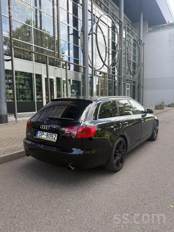 Black Audi A6 2008 in Riga, with an engine capacity of 3.00 L and mileage of 0 thousand km for 4500 €, photo 3 on AUTOMOTO.COM.LV