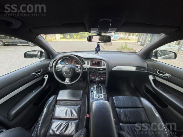 Black Audi A6 2008 in Riga, with an engine capacity of 3.00 L and mileage of 0 thousand km for 4500 €, photo 8 on AUTOMOTO.COM.LV