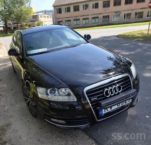 Черный Ауди А6 2008 в Мадона, объемом двигателя 3.00 л и пробегом 363 тыс. км за 5000 €, фото 3 на AUTOMOTO.COM.LV