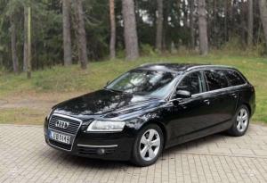 Черный Ауди А6 2008 в Вильнюс, объемом двигателя 2.00 л и пробегом 289 тыс. км за 2500 €, фото  на AUTOMOTO.COM.LV