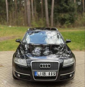 Black Audi A6 2008 in Vilnius, with an engine capacity of 2.00 L and mileage of 289 thousand km for 2500 €, photo 4 on AUTOMOTO.COM.LV