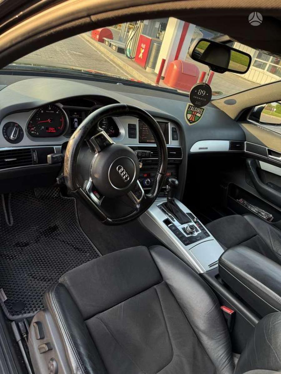 Melns Audi A6 2008 Tauragė, ar dzinēja tilpumu 2.97 L un nobraukumu 268 tūkst. km par 6000 €, foto 9 vietnē AUTOMOTO.COM.LV