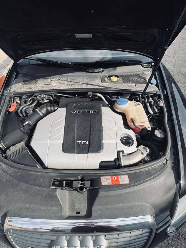 Melns Audi A6 2008 Kauņa, ar dzinēja tilpumu 2.97 L un nobraukumu 312 tūkst. km par 3800 €, foto 7 vietnē AUTOMOTO.COM.LV
