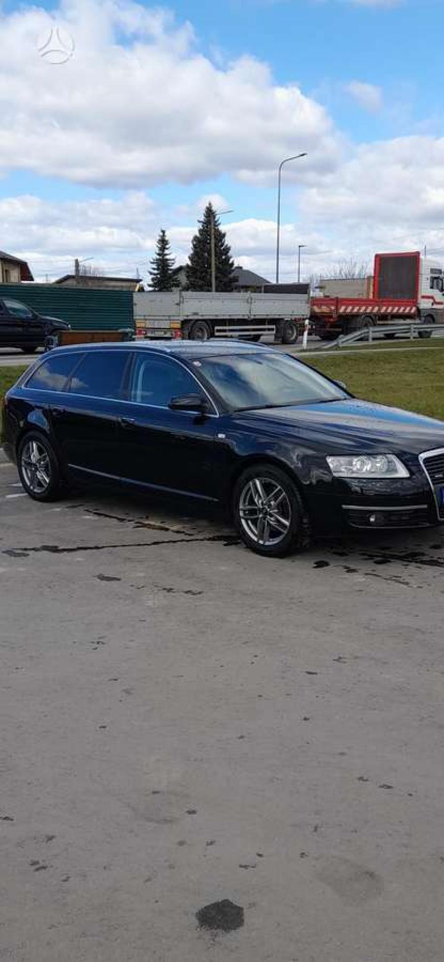 Black Audi A6 2008 in Kaunas, with an engine capacity of 2.97 L and mileage of 312 thousand km for 3800 €, photo 13 on AUTOMOTO.COM.LV