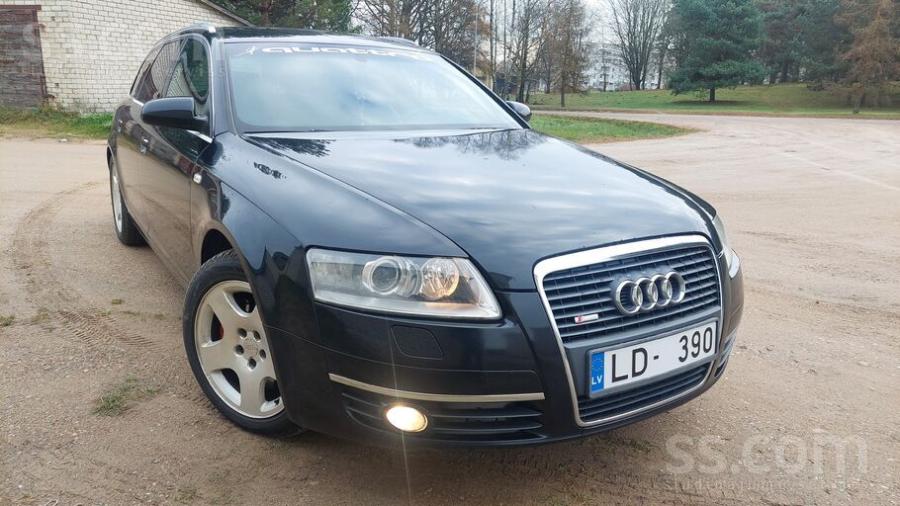 Melns Audi A6 2008 Kuldīga, ar dzinēja tilpumu 3.00 L un nobraukumu 306 tūkst. km par 4873 €, foto 1 vietnē AUTOMOTO.COM.LV