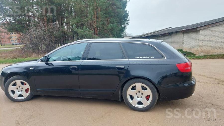 Melns Audi A6 2008 Kuldīga, ar dzinēja tilpumu 3.00 L un nobraukumu 306 tūkst. km par 4873 €, foto 5 vietnē AUTOMOTO.COM.LV