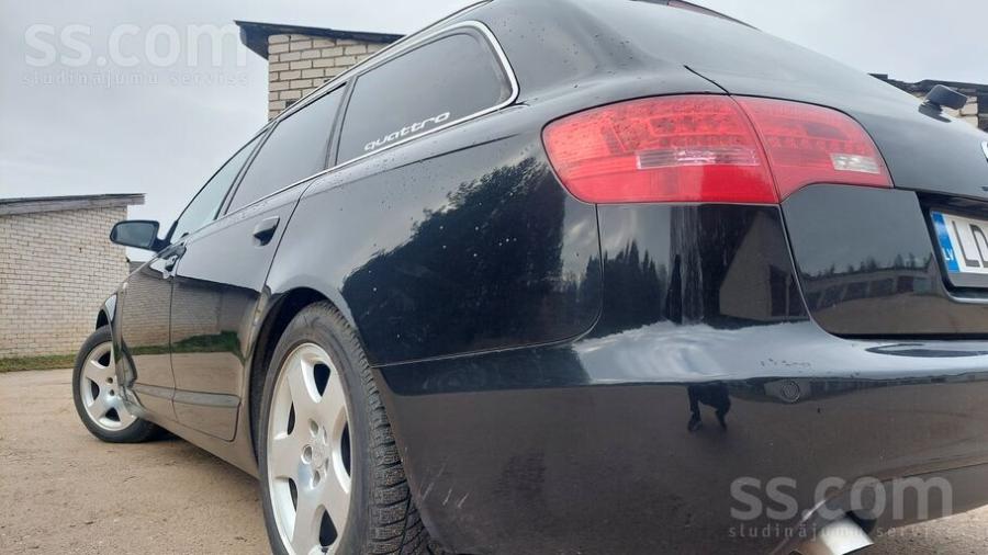Melns Audi A6 2008 Kuldīga, ar dzinēja tilpumu 3.00 L un nobraukumu 306 tūkst. km par 4873 €, foto 6 vietnē AUTOMOTO.COM.LV