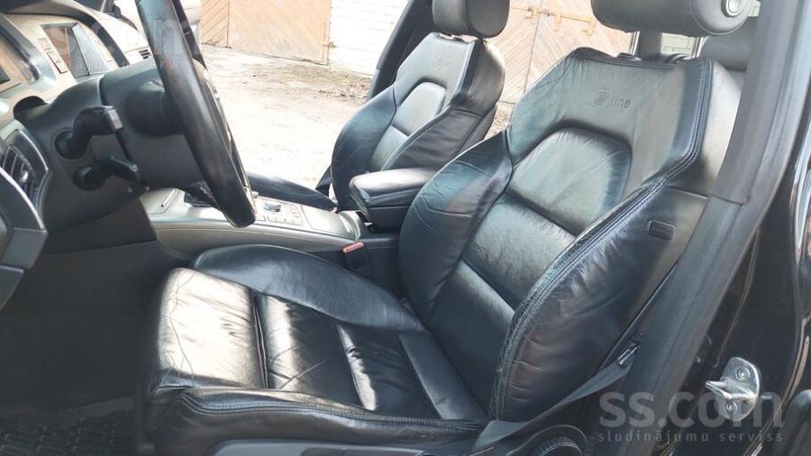 Melns Audi A6 2008 Kuldīga, ar dzinēja tilpumu 3.00 L un nobraukumu 306 tūkst. km par 4873 €, foto 11 vietnē AUTOMOTO.COM.LV