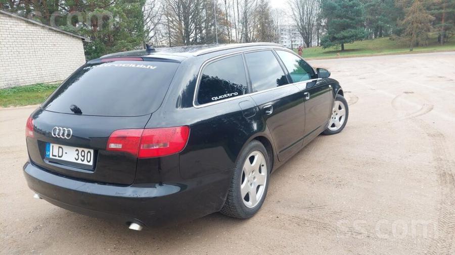 Melns Audi A6 2008 Kuldīga, ar dzinēja tilpumu 3.00 L un nobraukumu 306 tūkst. km par 4873 €, foto 27 vietnē AUTOMOTO.COM.LV