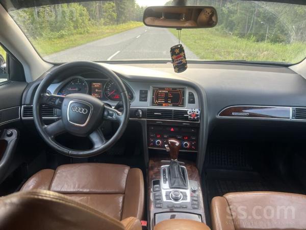 Черный Ауди А6 2008 в Резекне, объемом двигателя 2.70 л и пробегом 422 тыс. км за 3300 €, фото 10 на AUTOMOTO.COM.LV