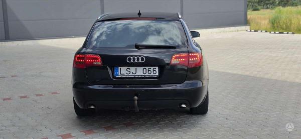 Melns Audi A6 2008 Šauļi, ar dzinēja tilpumu 2.70 L un nobraukumu 350 tūkst. km par 2400 €, foto 4 vietnē AUTOMOTO.COM.LV