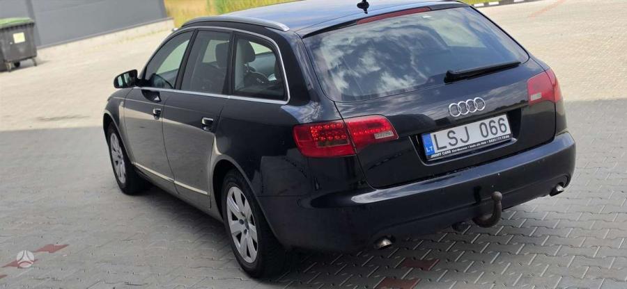 Черный Ауди А6 2008 в Шяуляй, объемом двигателя 2.70 л и пробегом 350 тыс. км за 2400 €, фото 6 на AUTOMOTO.COM.LV