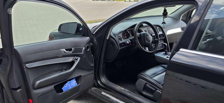Черный Ауди А6 2008 в Шяуляй, объемом двигателя 2.70 л и пробегом 350 тыс. км за 2400 €, фото 17 на AUTOMOTO.COM.LV