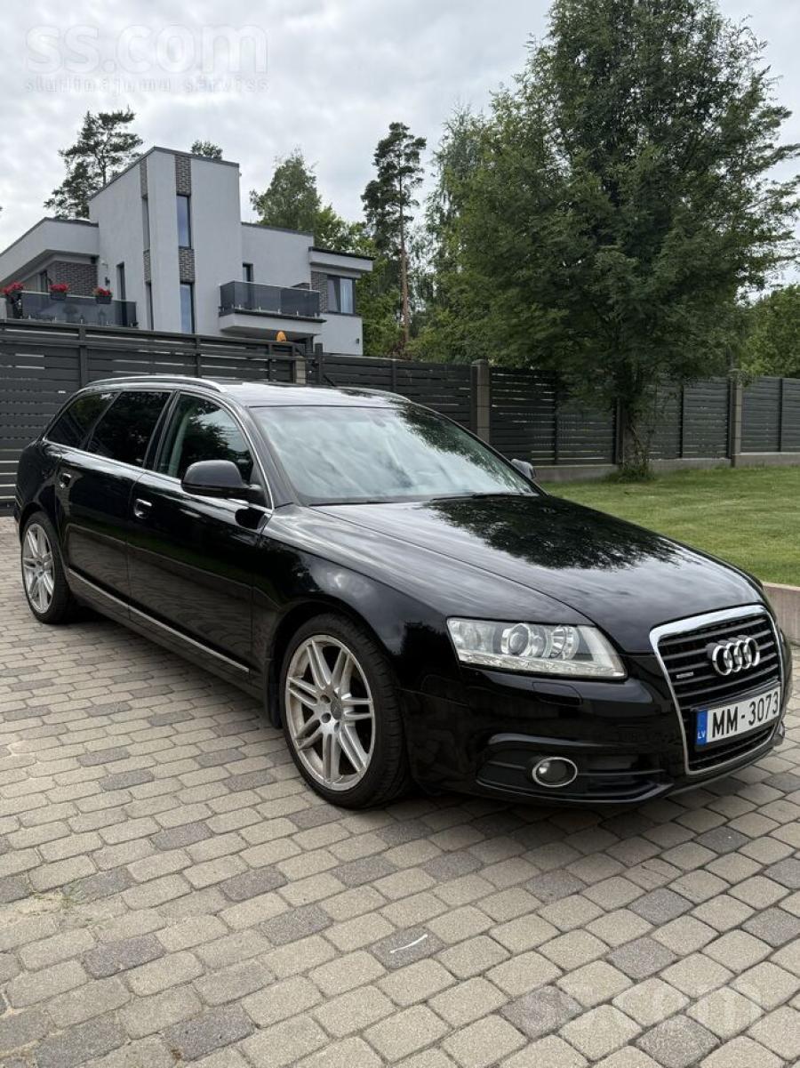 Melns Audi A6 2008 Rīga, ar dzinēja tilpumu 3.00 L un nobraukumu 360 tūkst. km par 6200 €, foto 1 vietnē AUTOMOTO.COM.LV