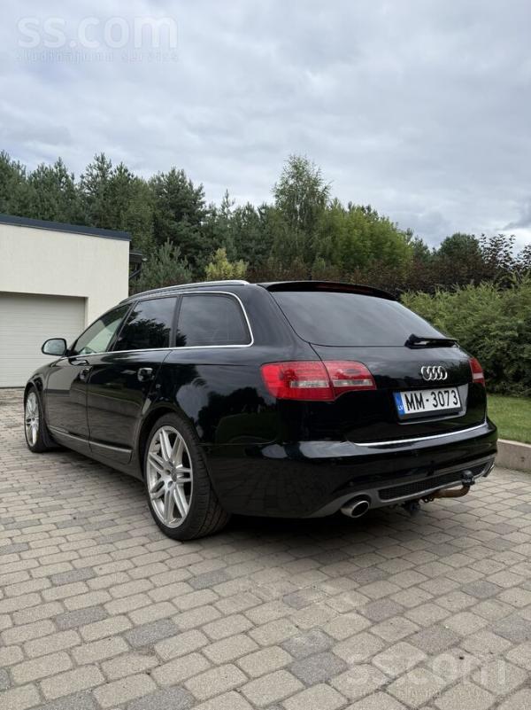 Melns Audi A6 2008 Rīga, ar dzinēja tilpumu 3.00 L un nobraukumu 360 tūkst. km par 6200 €, foto 4 vietnē AUTOMOTO.COM.LV