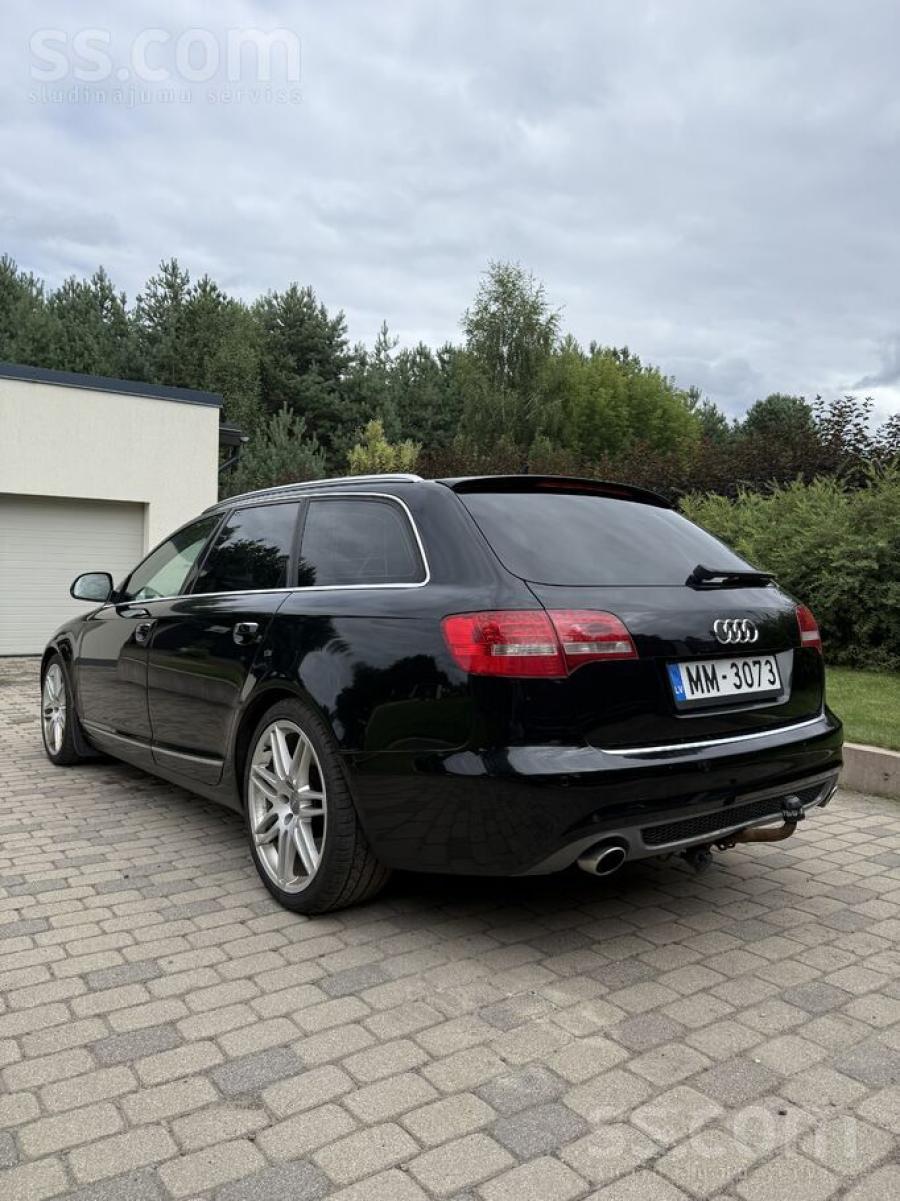 Melns Audi A6 2008 Rīga, ar dzinēja tilpumu 3.00 L un nobraukumu 360 tūkst. km par 6200 €, foto 5 vietnē AUTOMOTO.COM.LV
