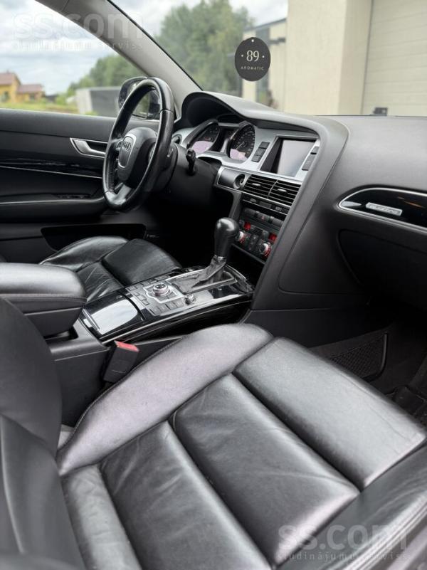 Melns Audi A6 2008 Rīga, ar dzinēja tilpumu 3.00 L un nobraukumu 360 tūkst. km par 6200 €, foto 9 vietnē AUTOMOTO.COM.LV