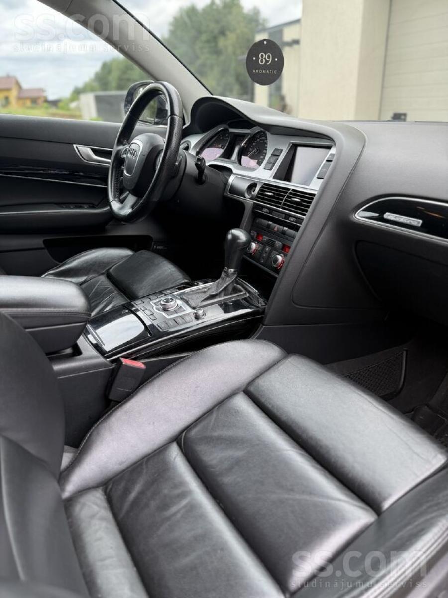 Melns Audi A6 2008 Rīga, ar dzinēja tilpumu 3.00 L un nobraukumu 360 tūkst. km par 6200 €, foto 10 vietnē AUTOMOTO.COM.LV