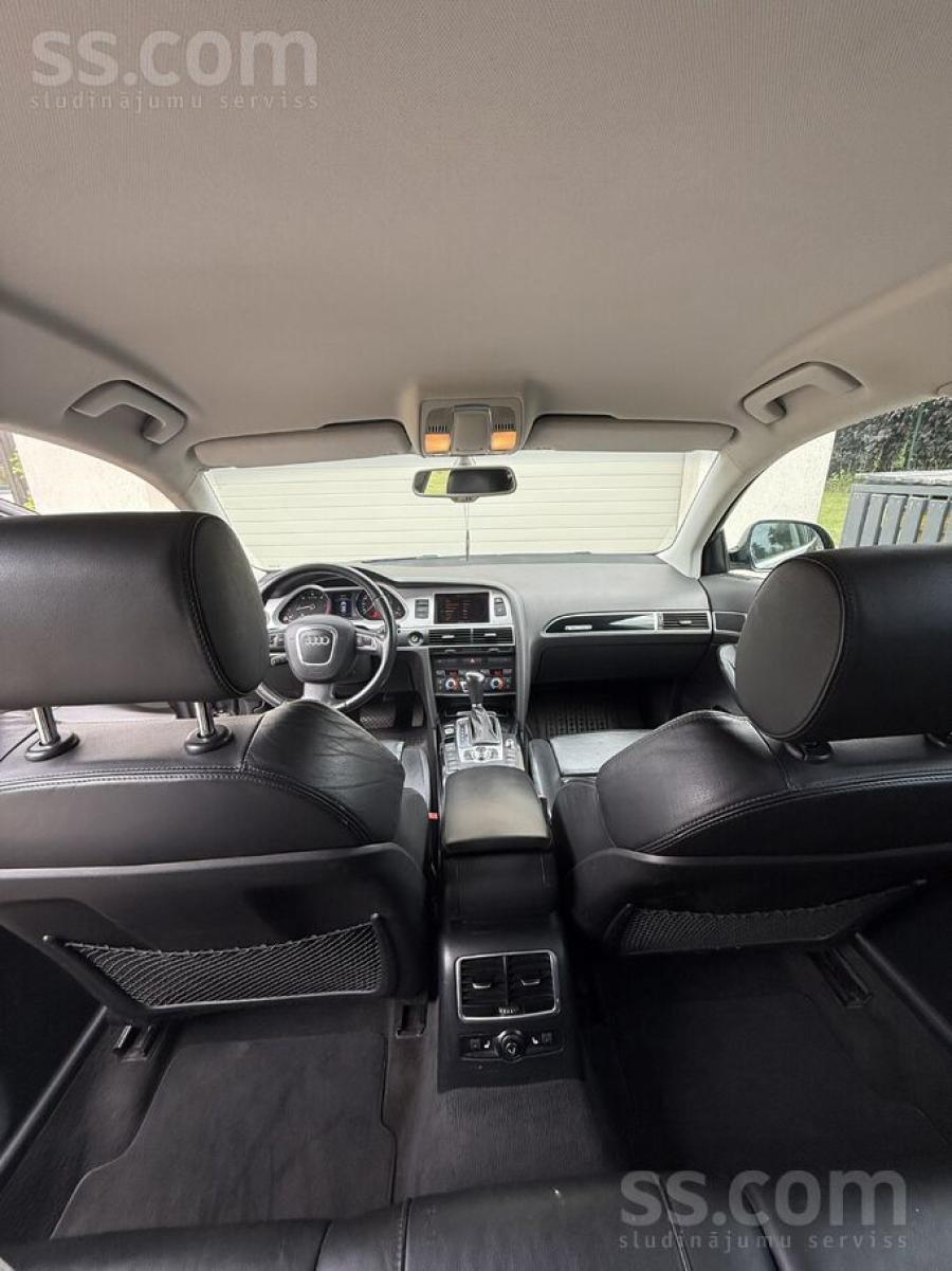 Melns Audi A6 2008 Rīga, ar dzinēja tilpumu 3.00 L un nobraukumu 360 tūkst. km par 6200 €, foto 11 vietnē AUTOMOTO.COM.LV